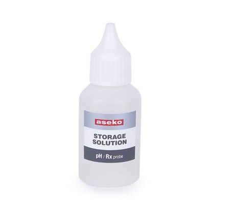 Storage liquid for pH and Redox probe